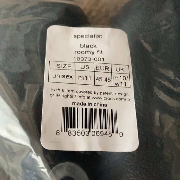 CROCS | Shoes | Crocs Unisex Specialist Enclosed Unisex Clogs | Poshmark